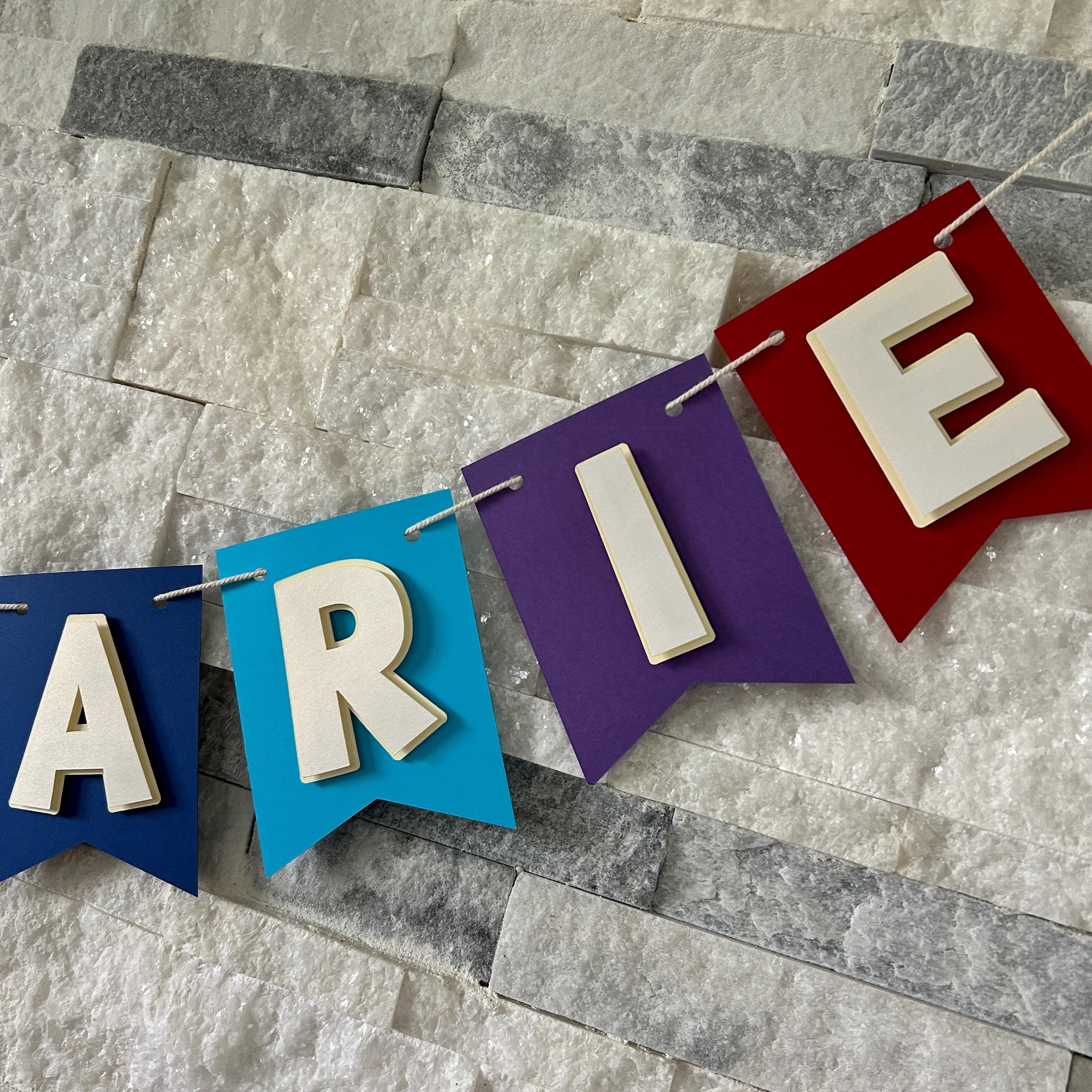 Classroom Teacher Name Banner, Personalized Teacher Banner, Custom Name ...