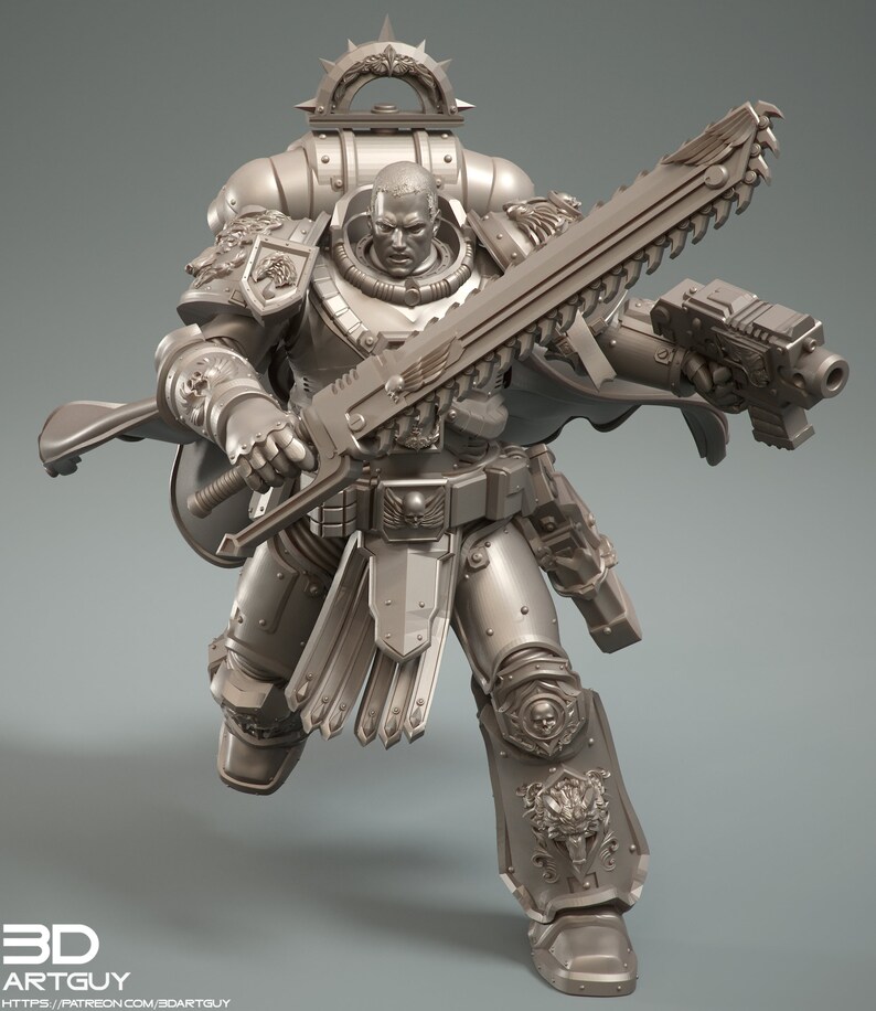 Space Roman by 3dartguy/ More at - Etsy