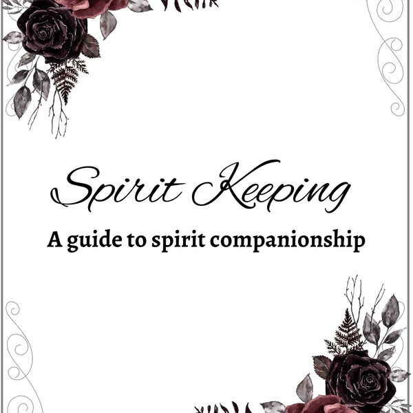 Spirit Keeping - Etsy