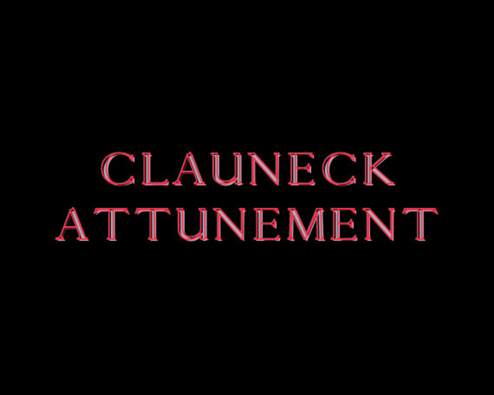 Clauneck Attunement - Etsy