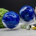 Blue Smelted Quartz Crystal Sphere Spiritual Meditation Spa Decor Gift ...