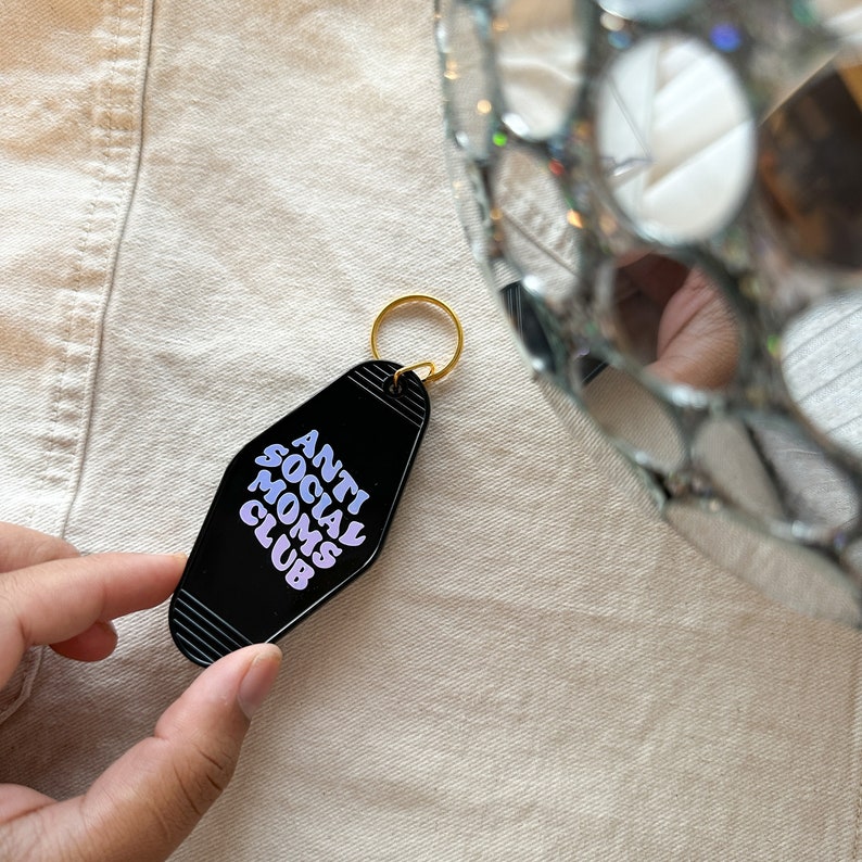 Retro Motel Keychain, Motel Keychain, Cute Keychains, Vintage Motel ...