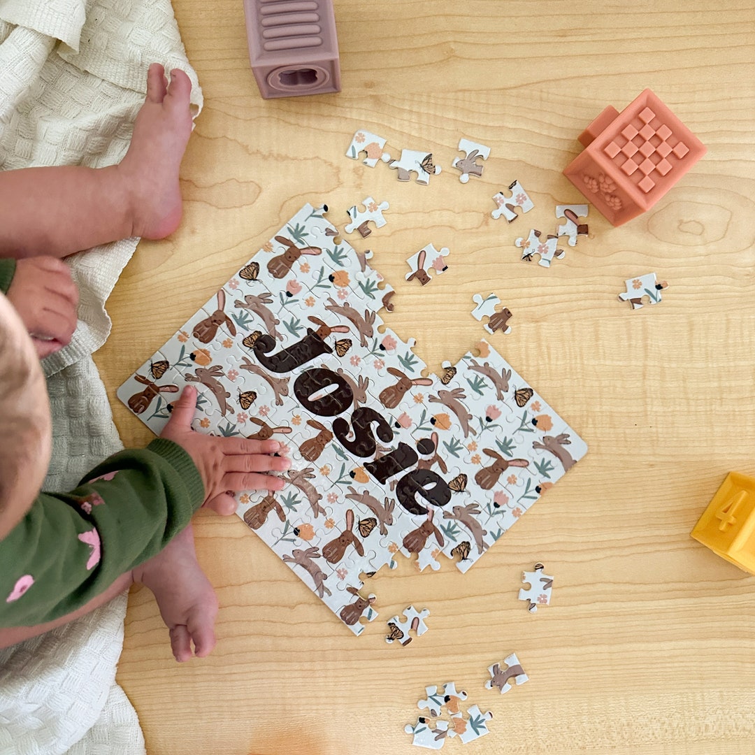 Personalized Name Puzzle 120 or 20 Pieces | Custom Jigsaw Name Puzzle ...
