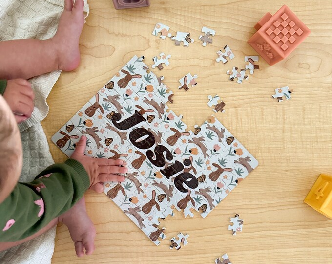 Personalized Name Puzzle 120 or 20 Pieces | Custom Jigsaw Name Puzzle ...
