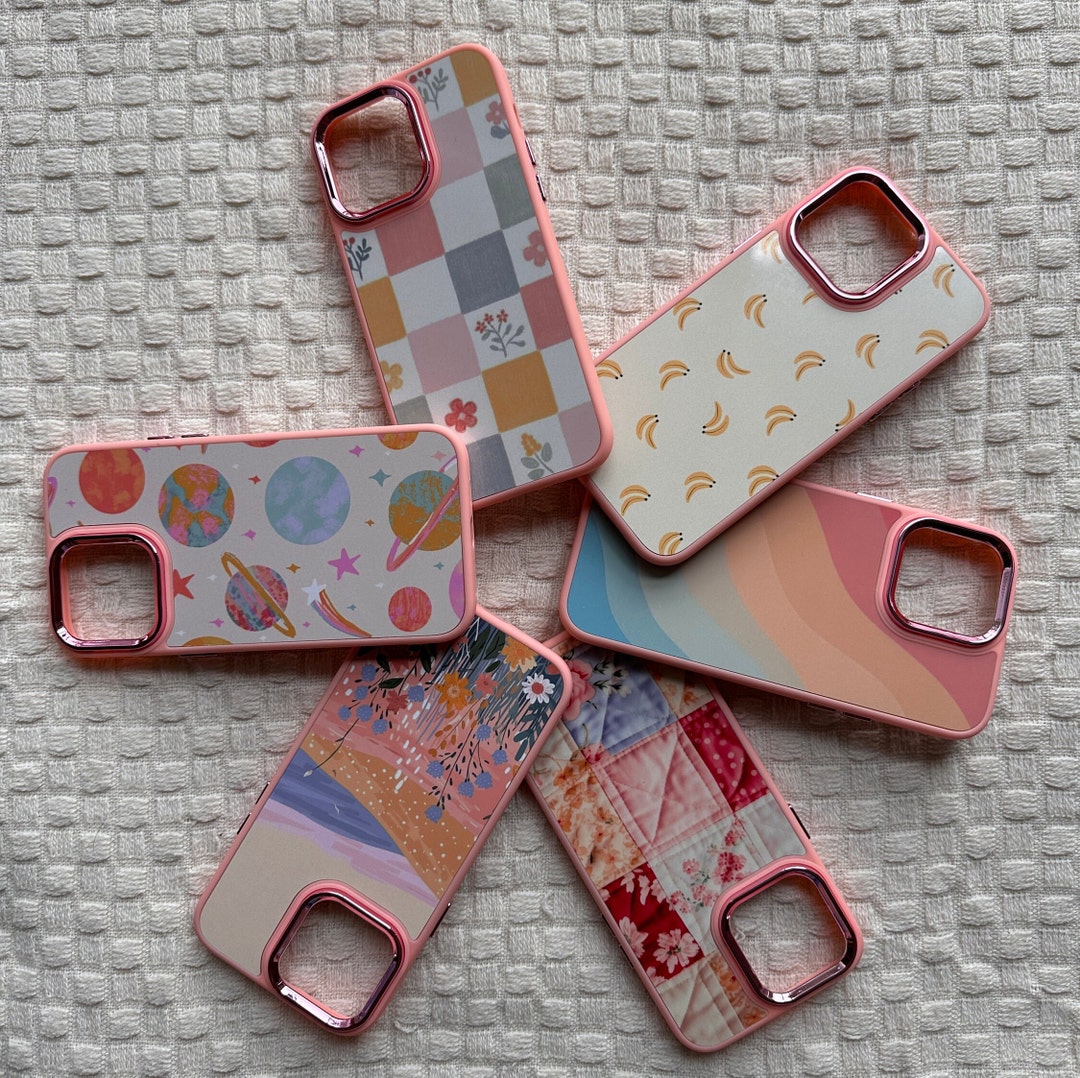 Cute iPhone 14 Pro Max Case, Summer Case, Pink Case, Pink Aesthetic ...