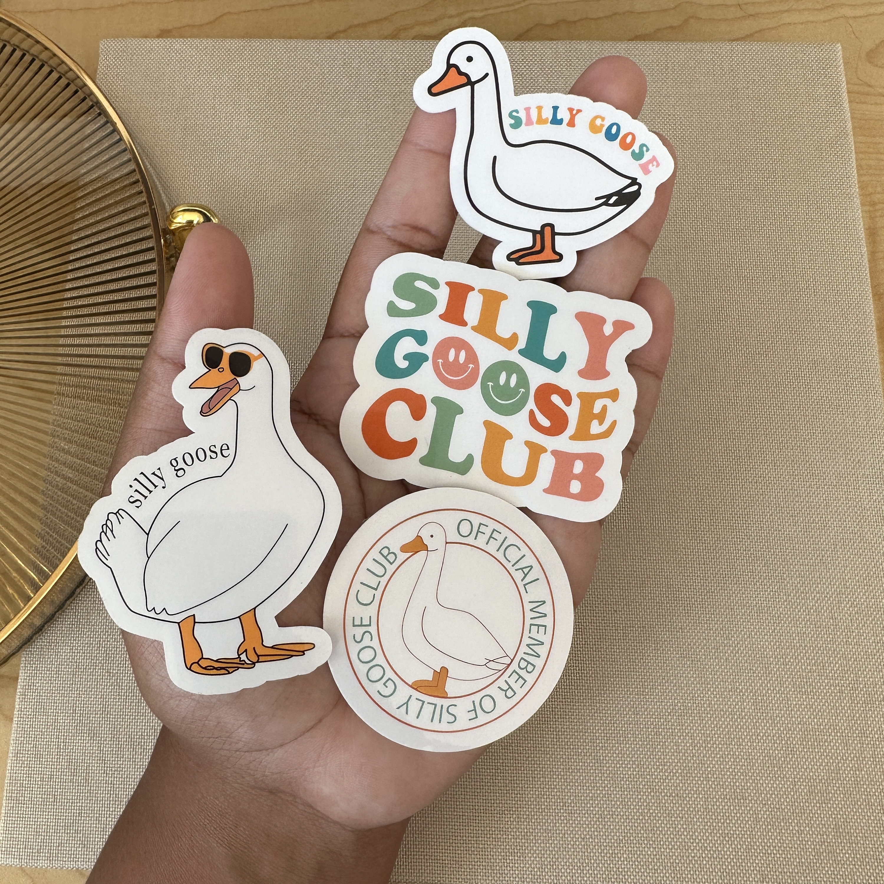 Silly Goose Club Sticker Pack, Sticker Bundle, Cute Sticker Pack, Silly ...