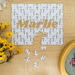 Personalized Name Puzzle 120 or 20 Pieces | Custom Jigsaw Name Puzzle ...