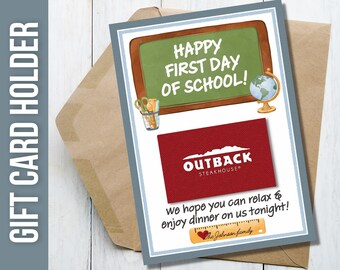 Dinner on Us Printable - Etsy