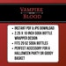 Vampire Blood Label, Halloween Soda Bottle Label, Printable Soda Label ...