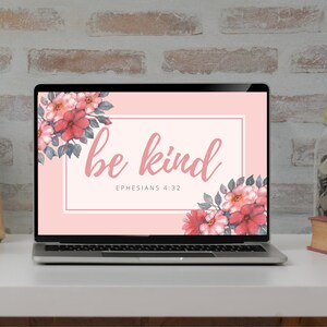 Be Kind Laptop Wallpaper | Inspirational Wallpaper | Laptop Background ...