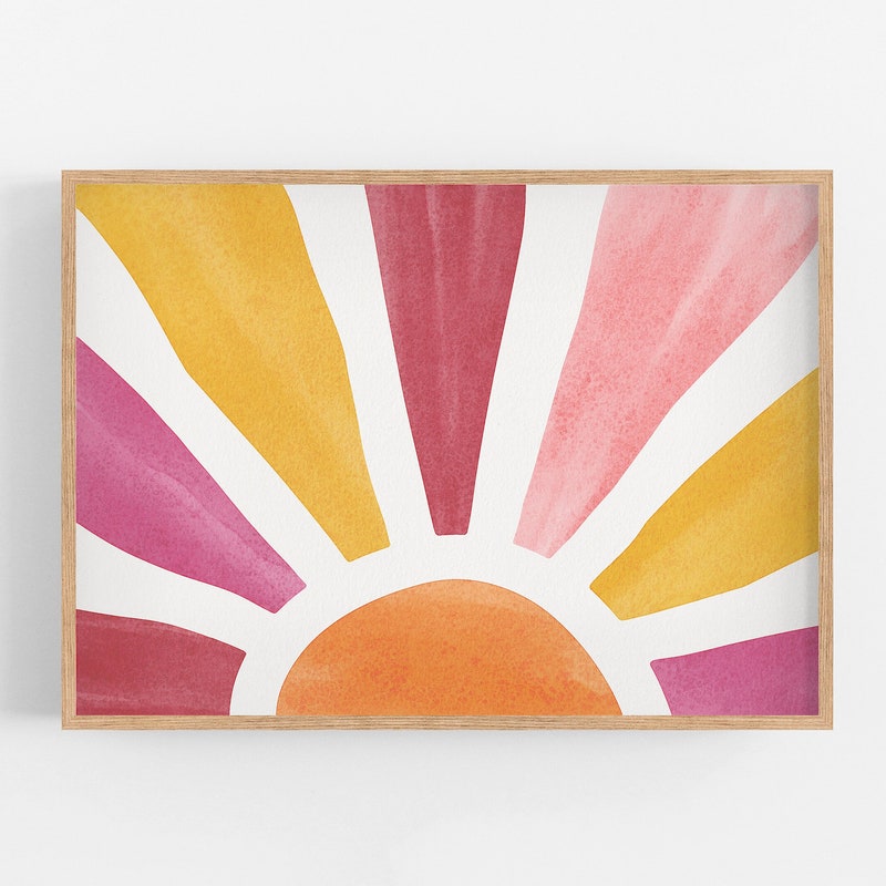 Sun Printable Art - Etsy