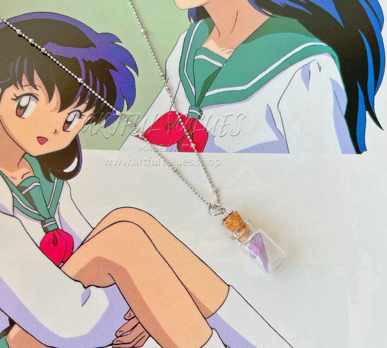 Shikon Jewel Necklace Crystal Birthstone Jewelry Anime Fan Gift ...