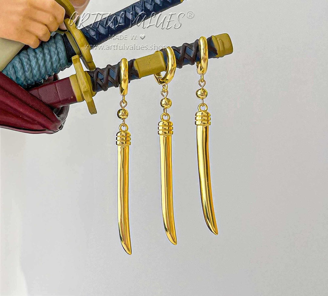Daggers Sword Hypoallergenic Dangle Earrings Set Jewelry Boho Style ...