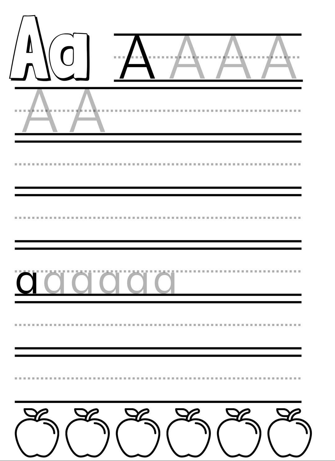 A-Z Alphabet Worksheets - Etsy