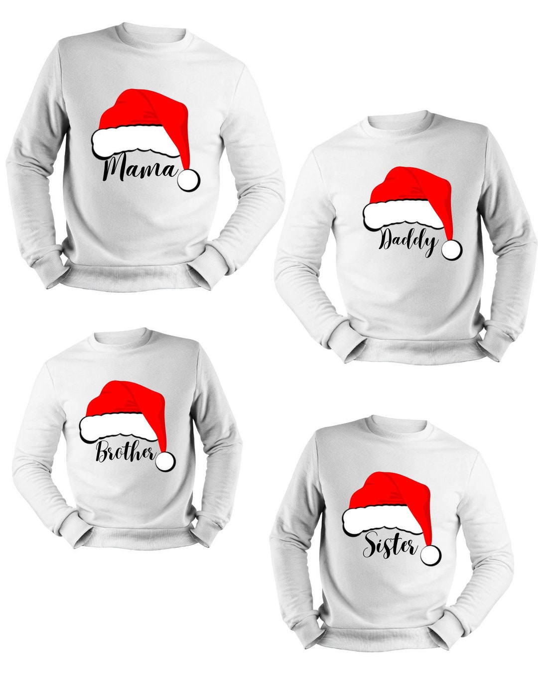 Personalized Santa Hat Digital Print - Etsy