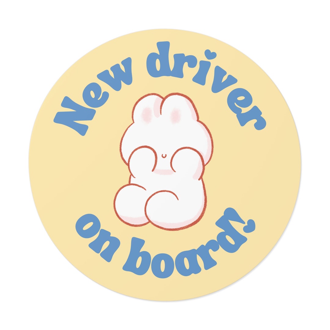 Funny Car Sticker, Cute Car Accessories, Cute Car Decal, Cute Car Decor ...