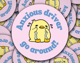 Nervous Driver Decal - Etsy