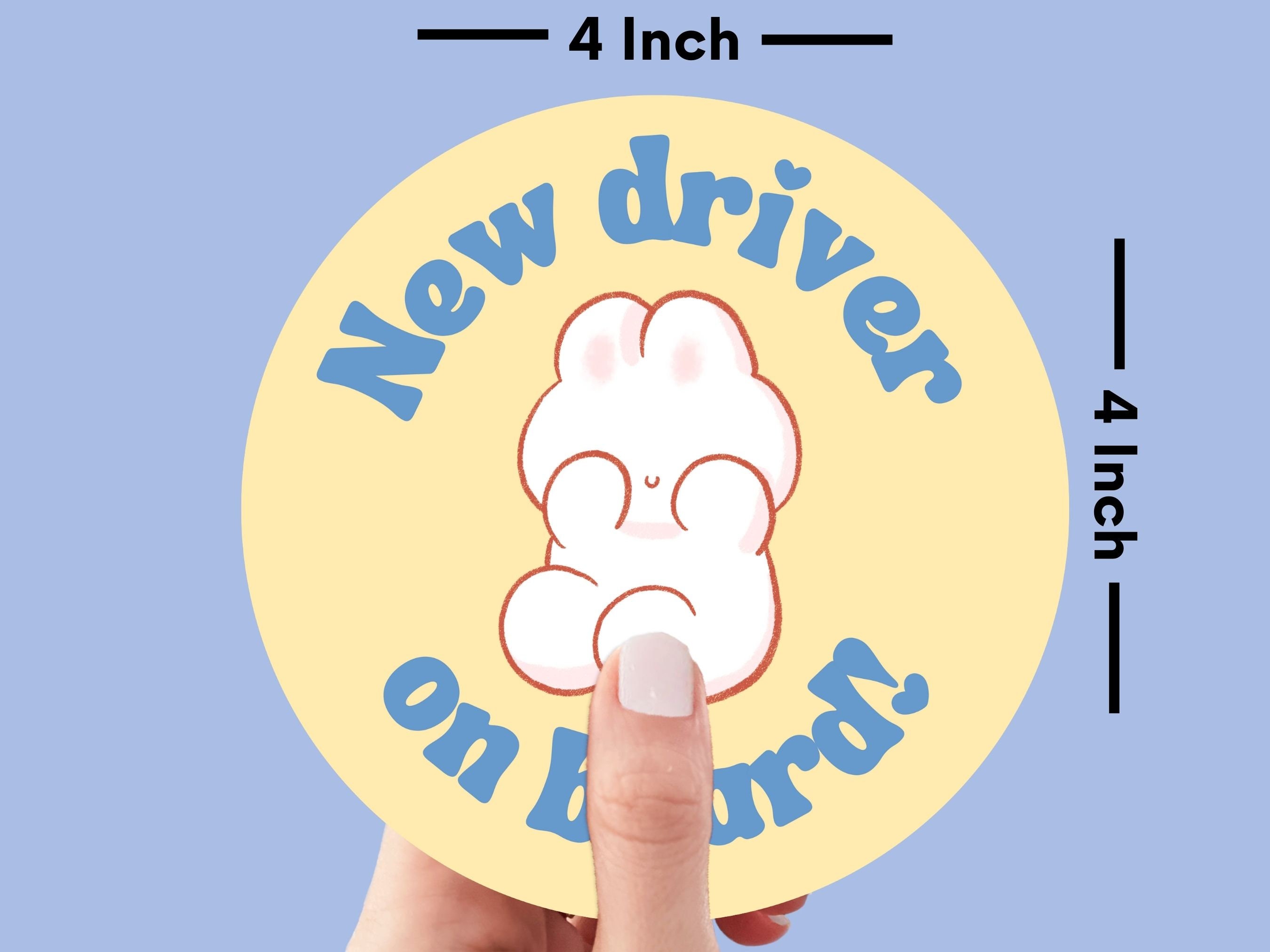 Funny Car Sticker Cute Car Accessories Cute Car Decal Cute Etsy