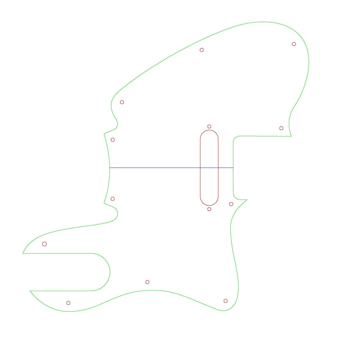 Custom Telecaster Pickguard only - Etsy