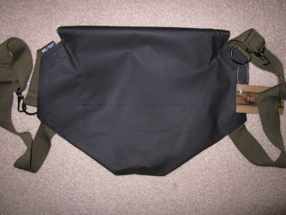 WWII US Army M7 Rubberized Gas Mask Bag D-day 1944 !!!! - Etsy