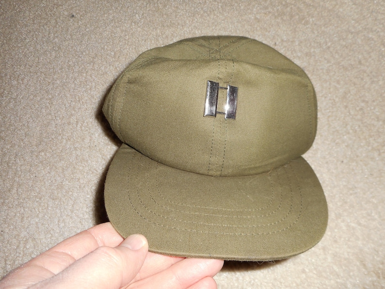 Vietnam War US Army Captain's Hot Weather Cap Size 6 7/8 !!! - Etsy