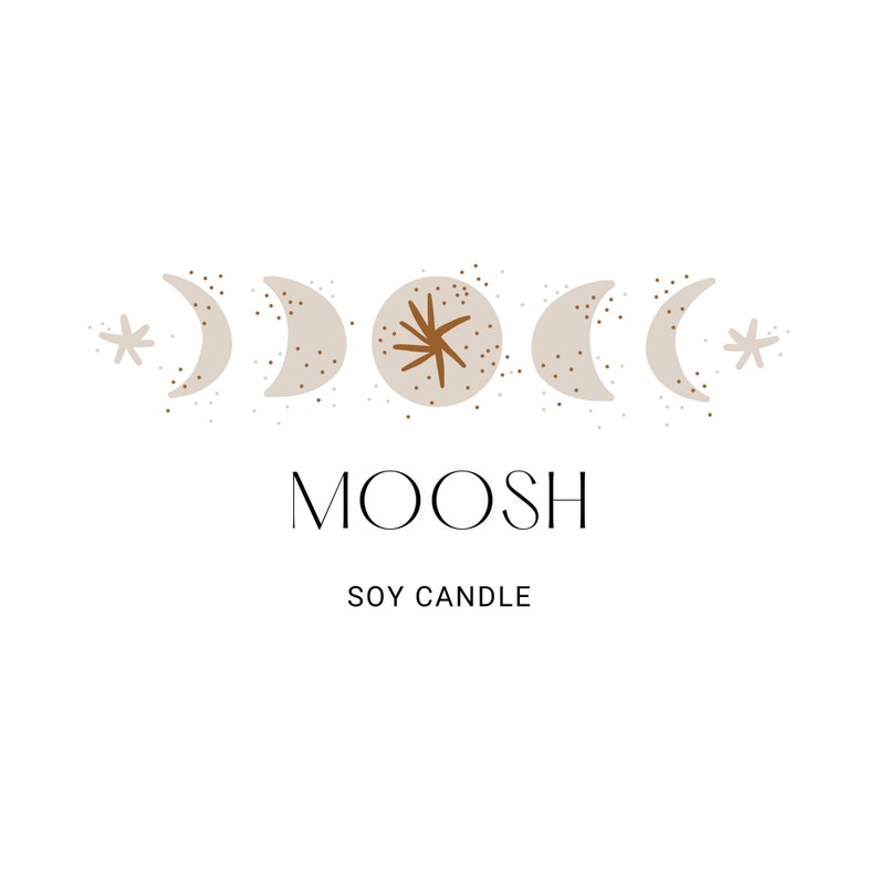 Candle Logo, Candle Brand Logo, Logo Design, Stars Logo, Modern Logo ...
