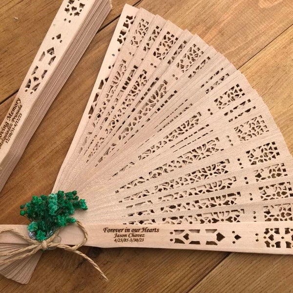 Funeral Fans - Etsy