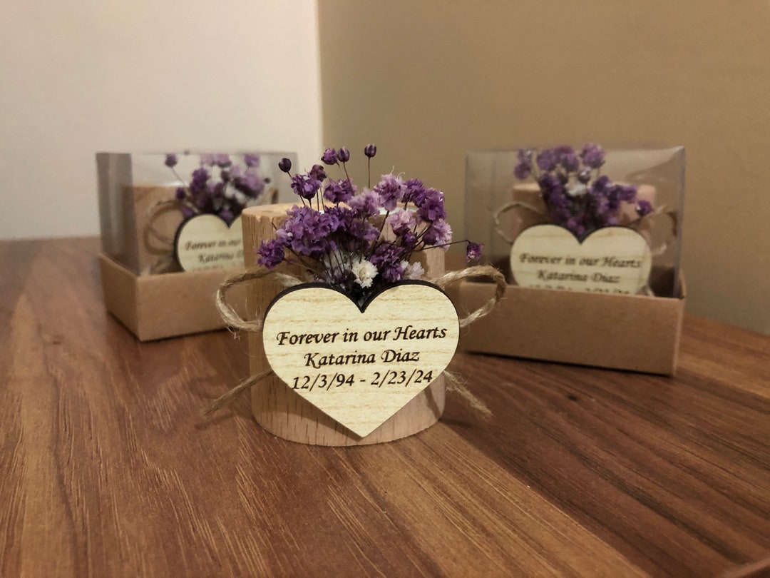Funeral Favors, Memorial Service Favors Candle, Funeral Favors for ...