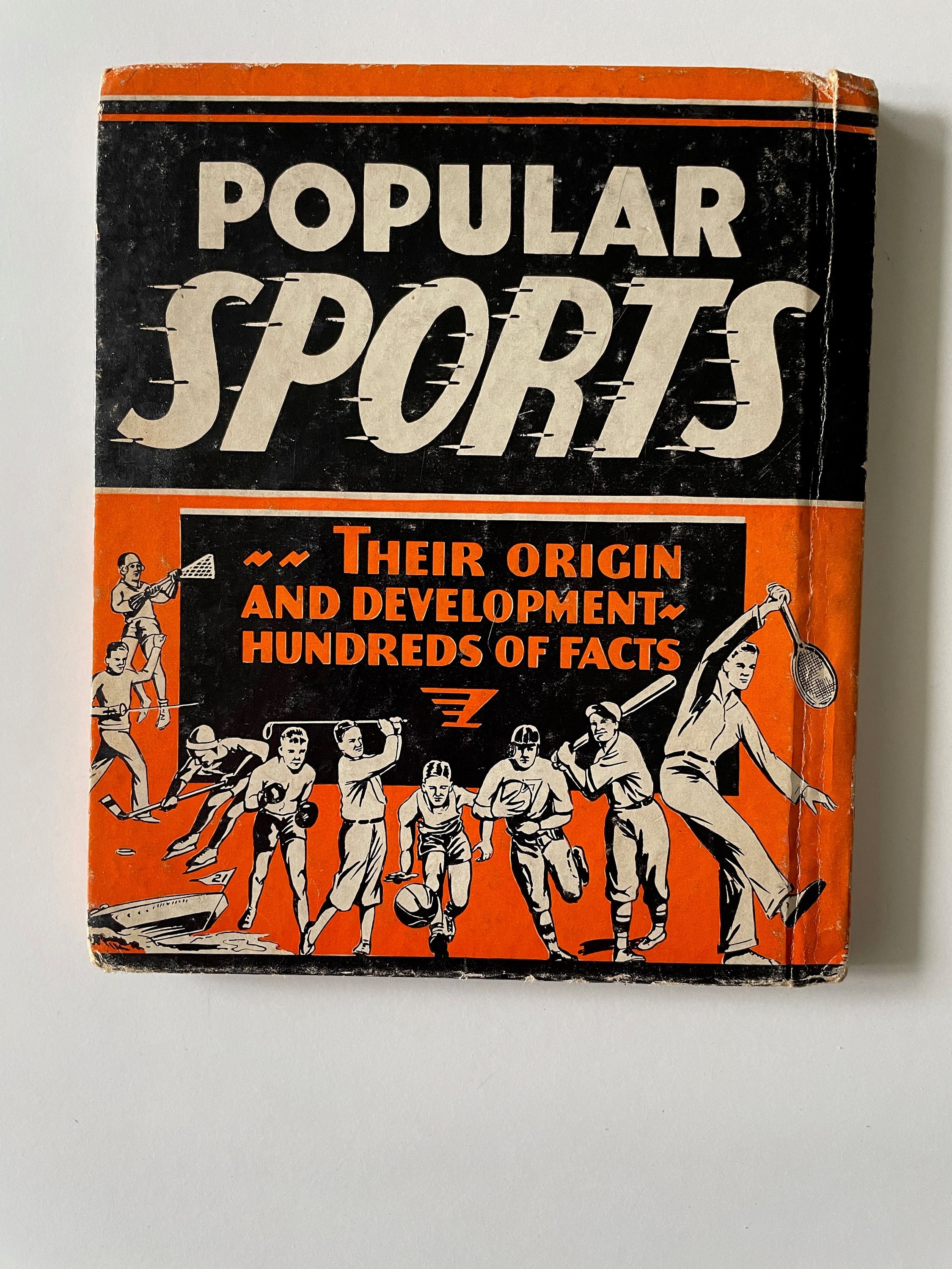 Hardcover Book, “popular Sports — Their Origin and Development ...