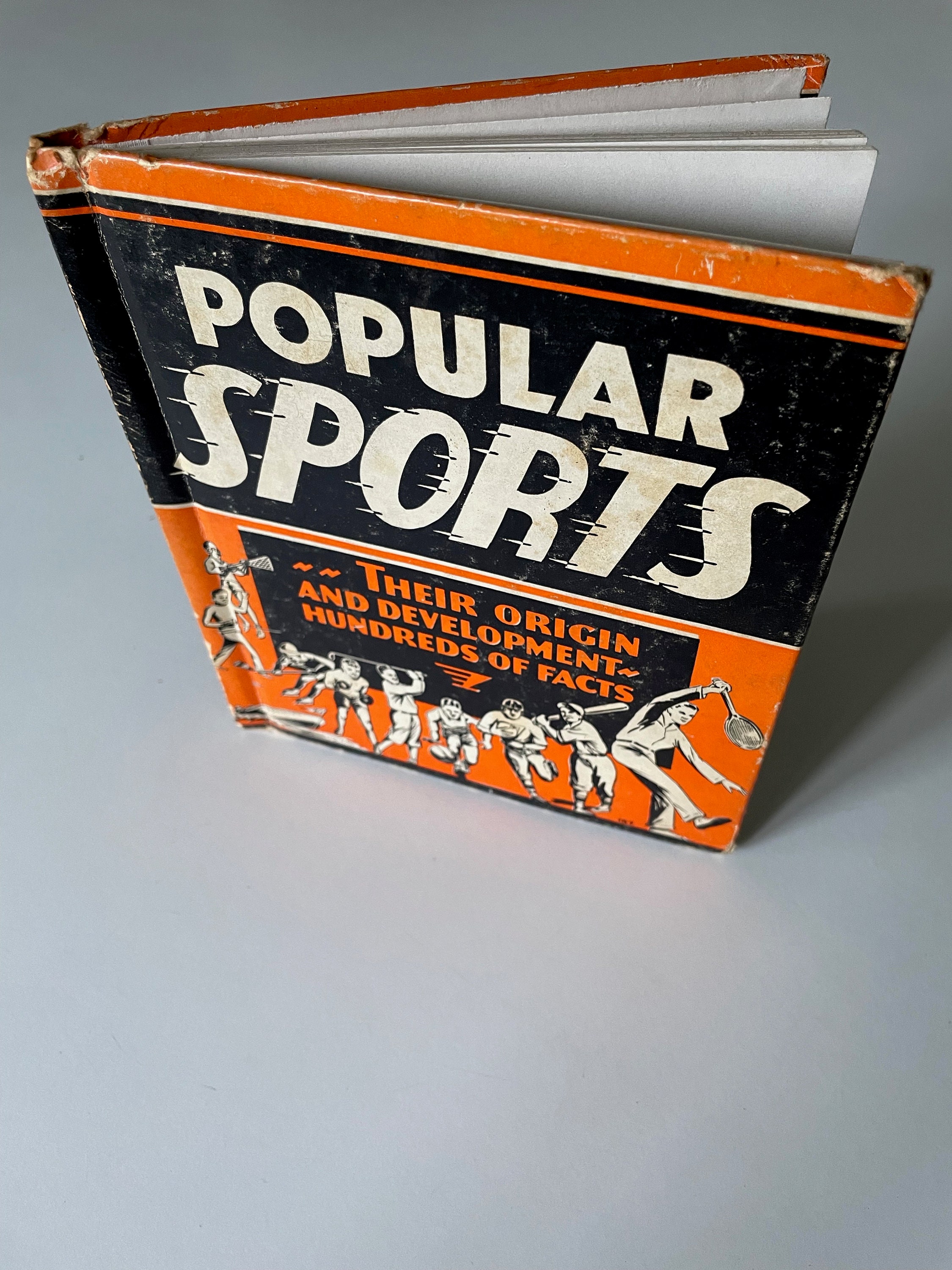 Hardcover Book, popular Sports Their Origin and Development Produced in ...