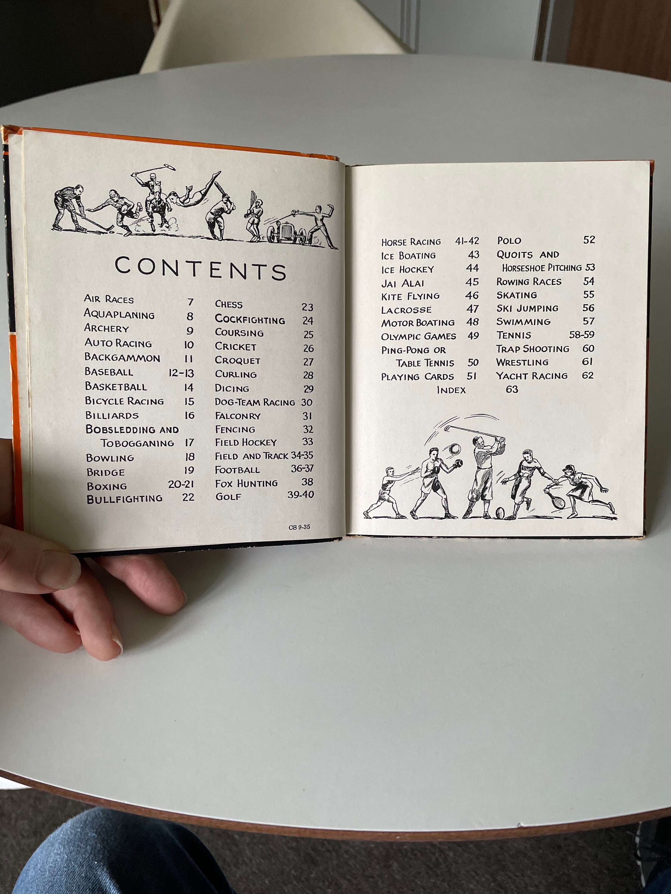 Hardcover Book, “popular Sports — Their Origin and Development ...