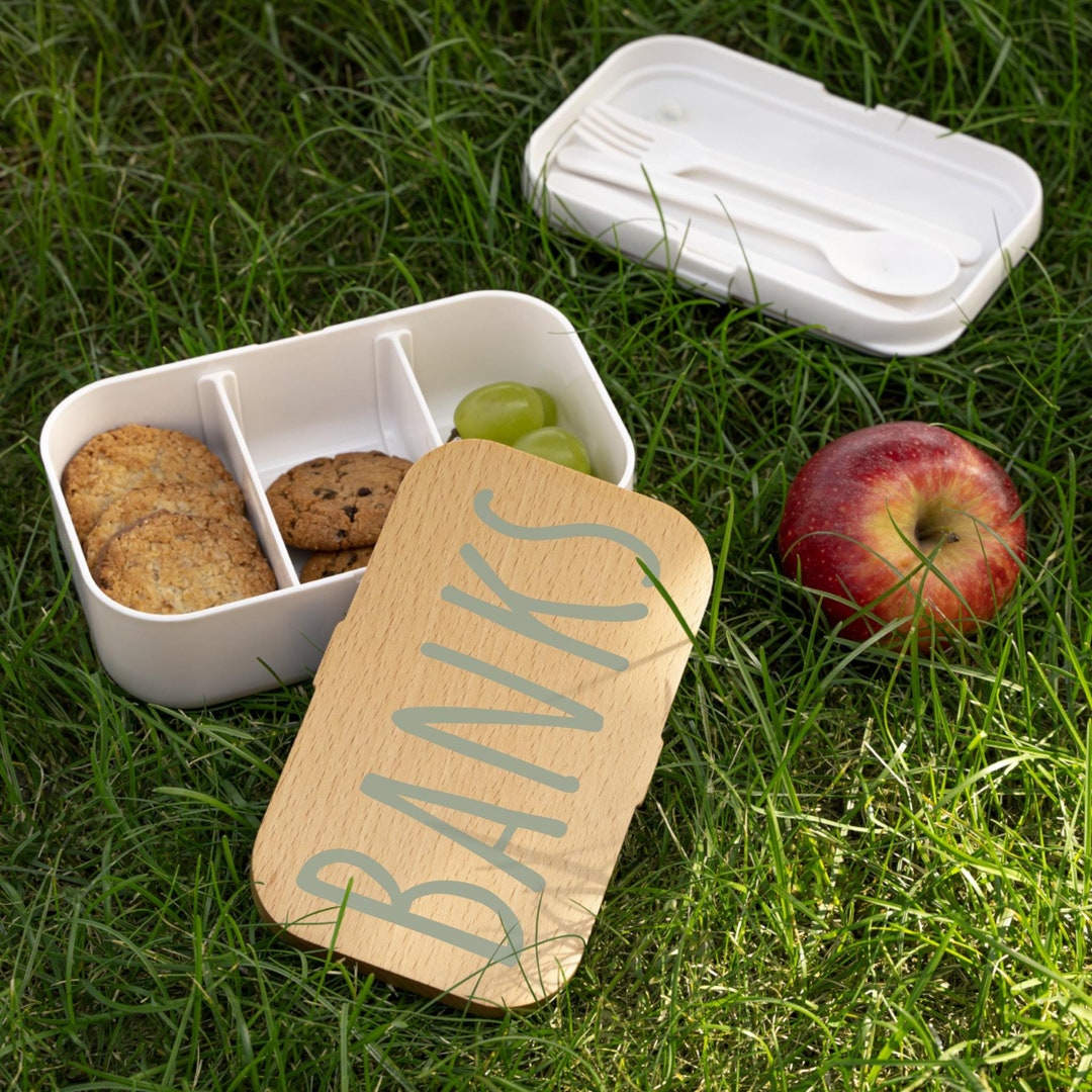 Personalized Bento Lunch Box Custom Name, Quote, or Picture, Insulated ...