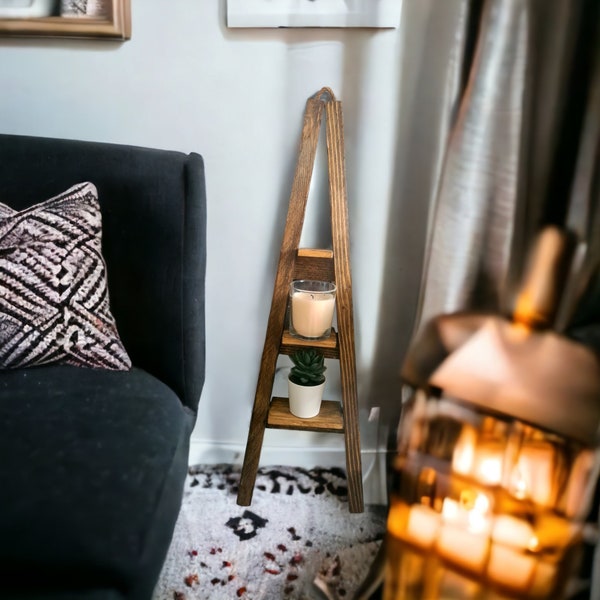 Wooden Ladder Shelf - Etsy
