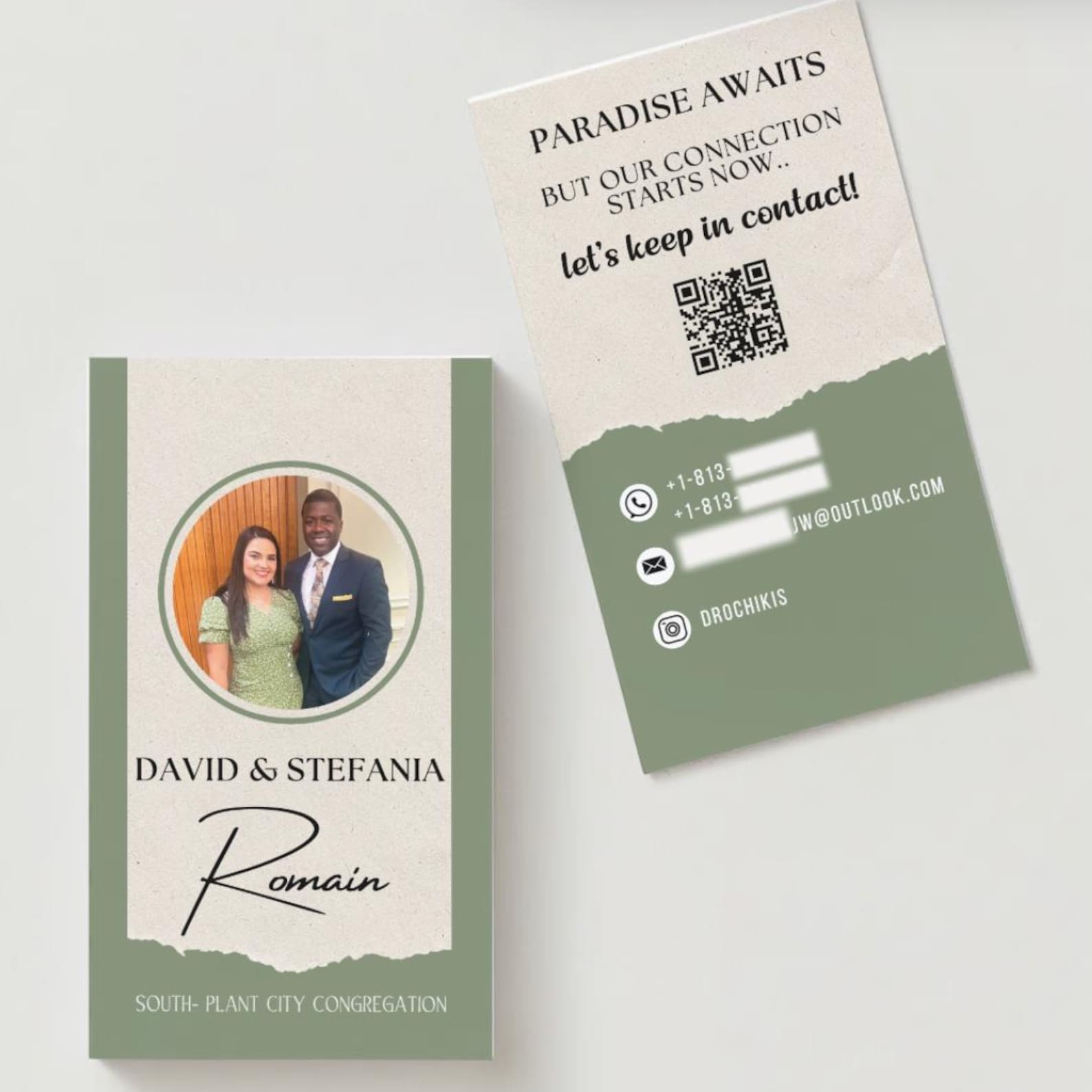 Personalized Contact Card: 2025 JW Special Convention (digital Download ...