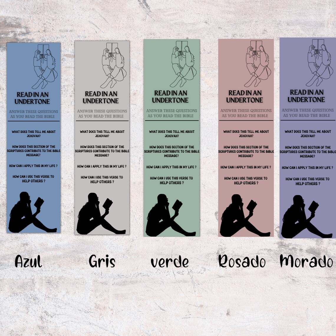 Spanish JW Bible Bookmark: Personalized Pioneer Gift (digital Download ...