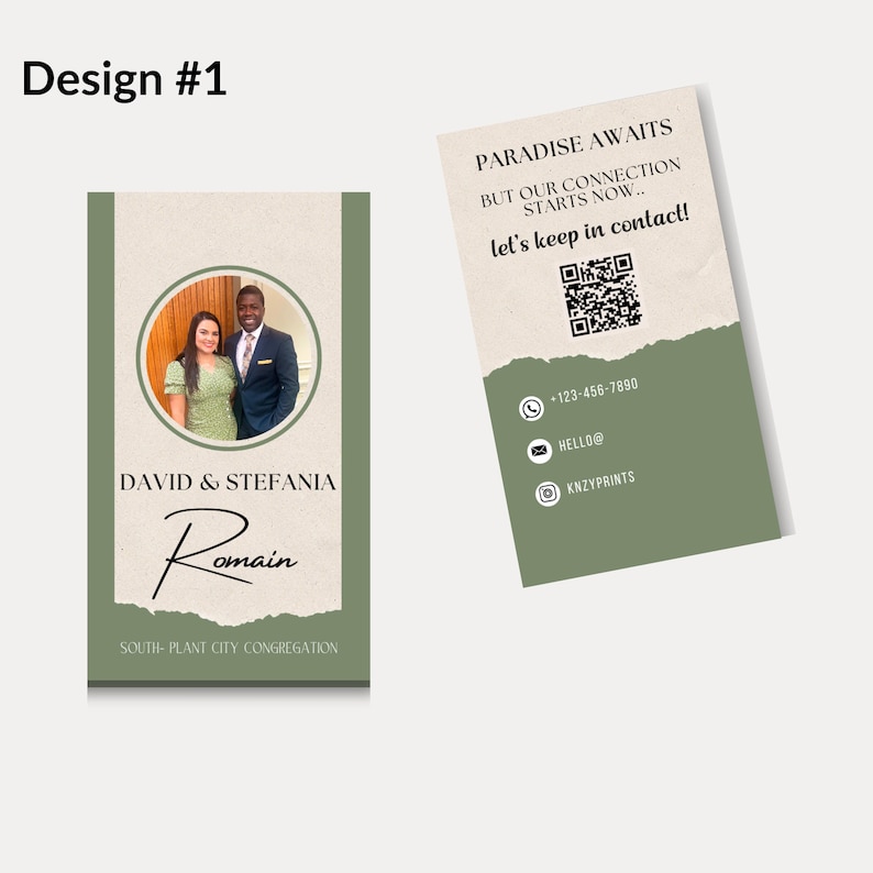 Personalized Contact Card: 2025 JW Special Convention (digital Download ...