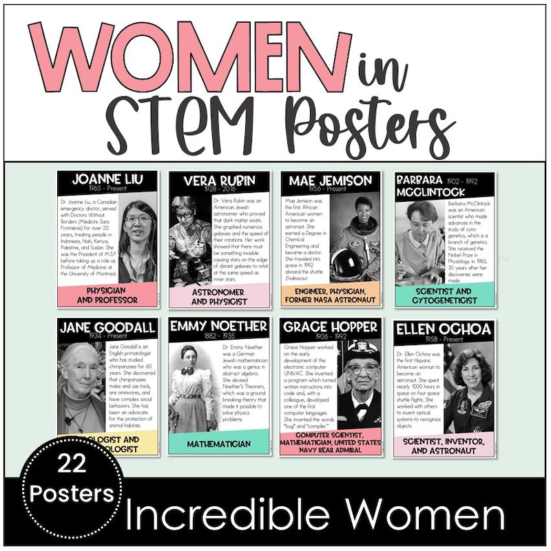 Women in Stem Career - Etsy