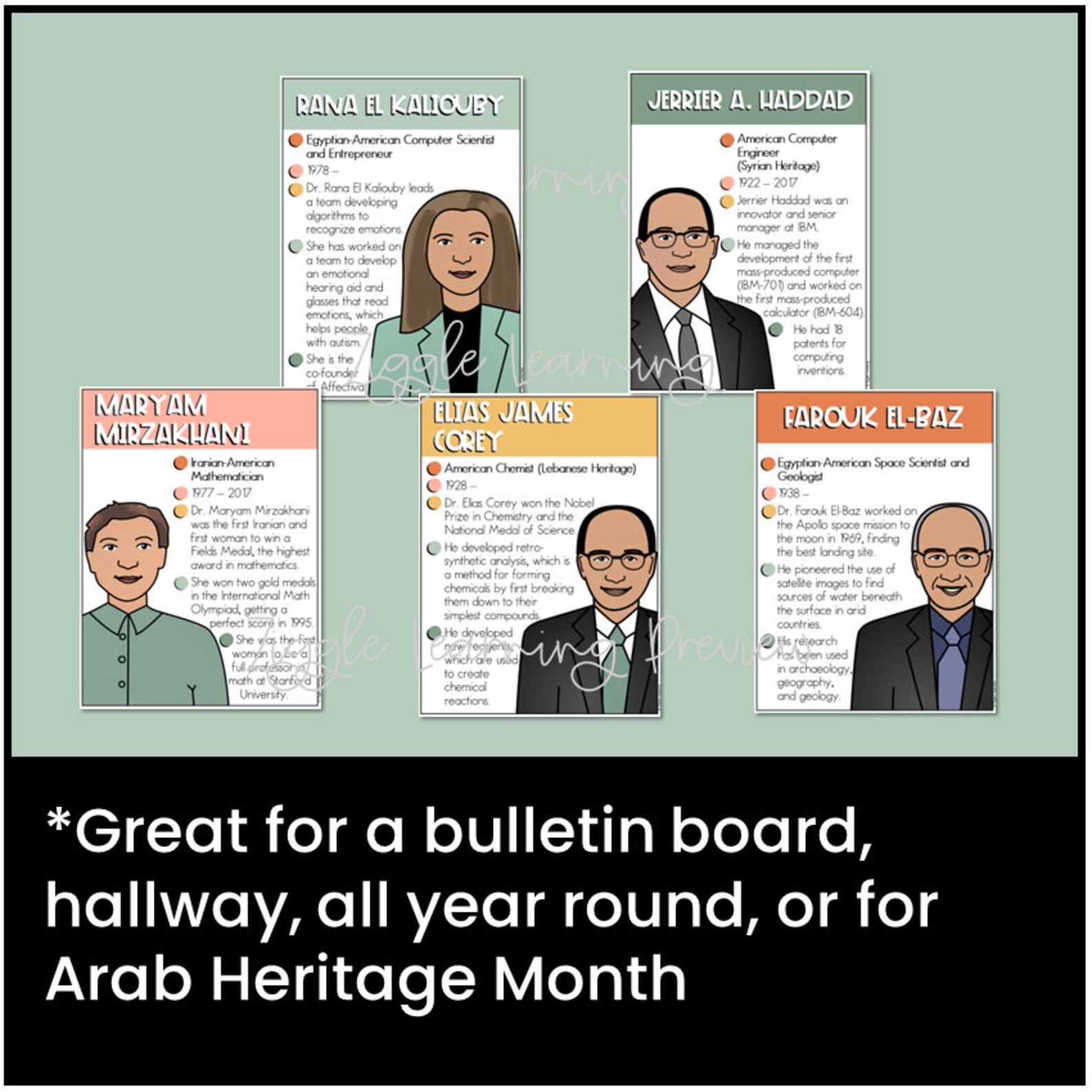 Arab Middle Eastern Heritage Month Scientists, Engineers ...