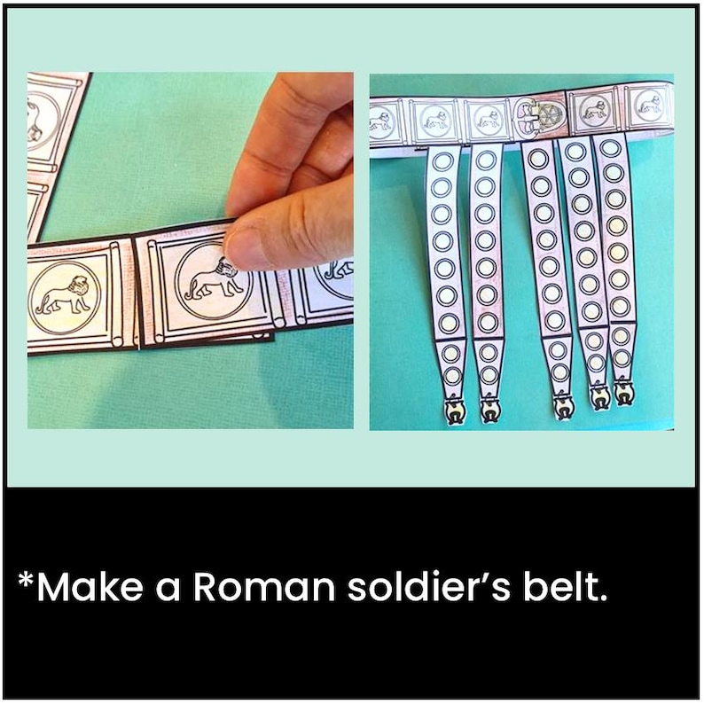 Printable Ancient Rome Hands-on Crafts Pack, Classroom Activity ...