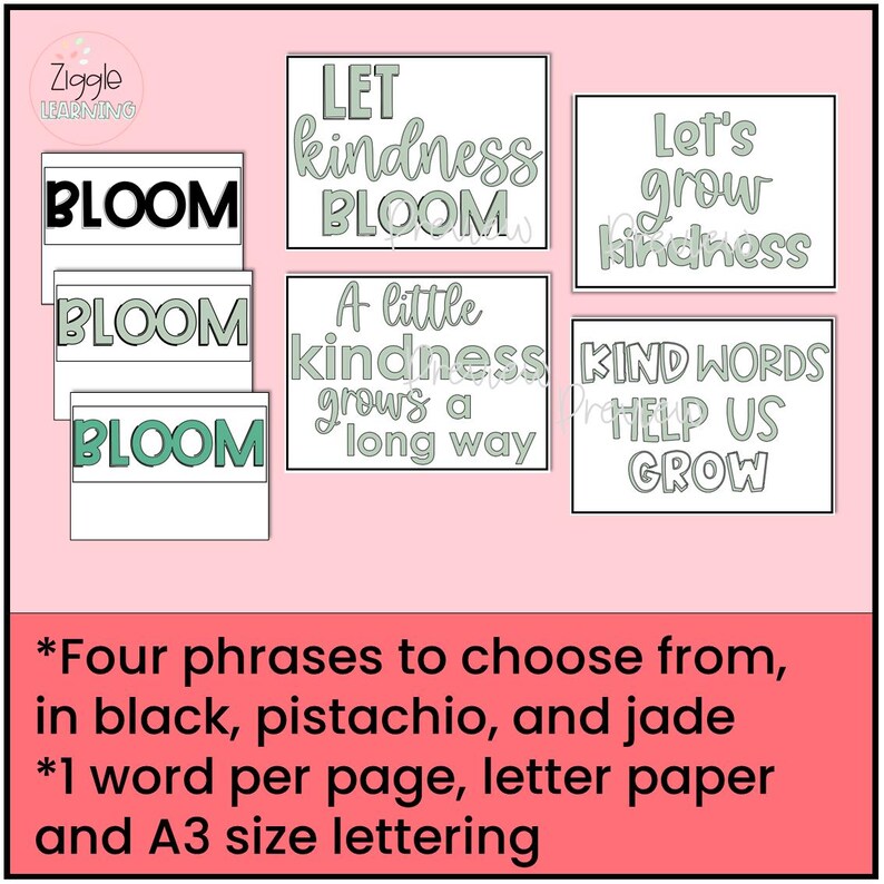 Spring Flower Kindness Craft Bulletin Board Classroom Community ...