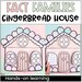 Gingerbread House Fact Families Math Craft Activity Christmas Maths ...