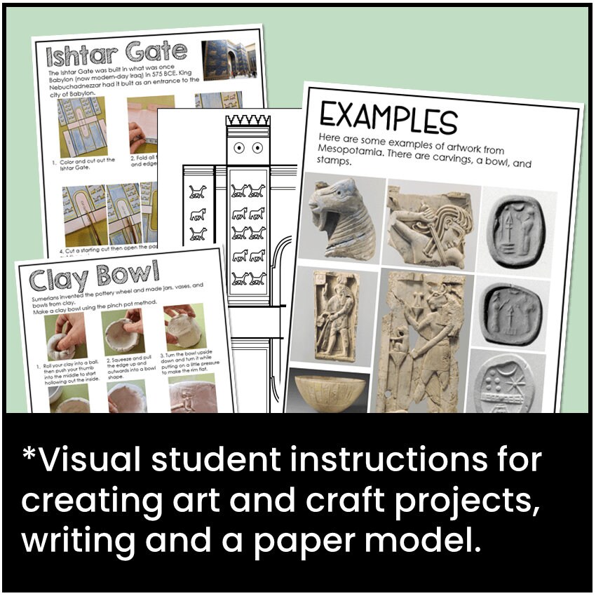 Ancient Mesopotamia, Sumer History, Civilizations Arts, Crafts, Writing ...