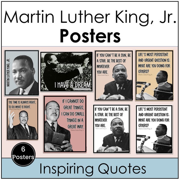 Martin Luther King - Etsy