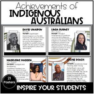 First Nations Australians, Celebrating Aboriginal Australians Posters ...