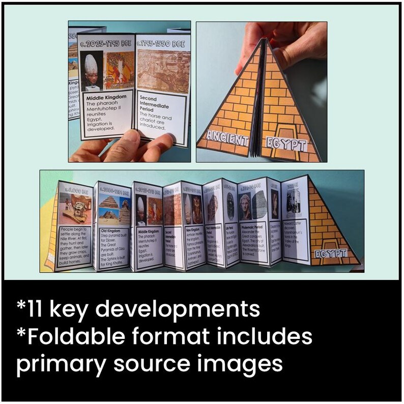 Ancient Egypt Timeline, History Activity, Printable, Social Studies ...