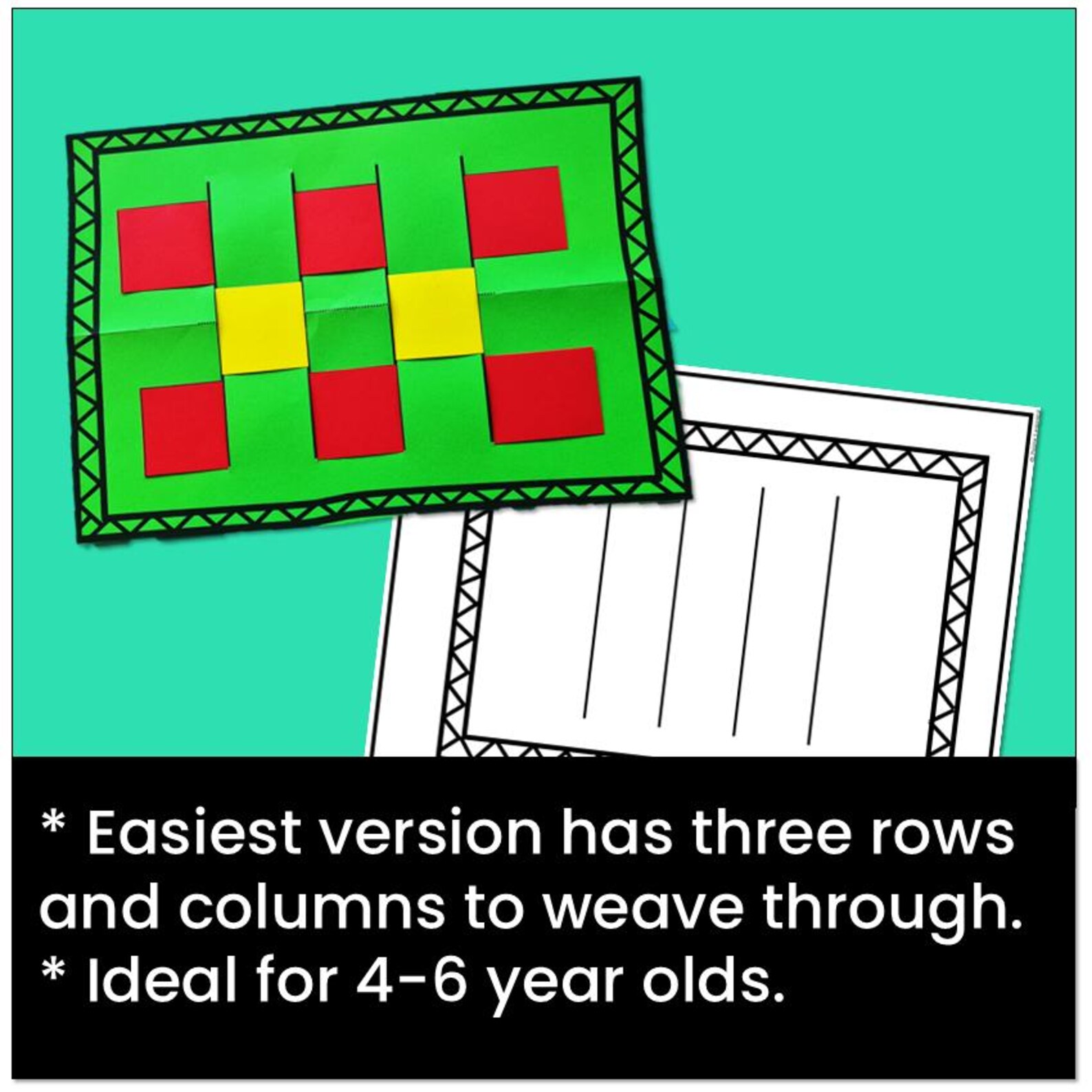 Kwanzaa Weaving Place Mat Mkeka Craft Class Library Activity Printable ...