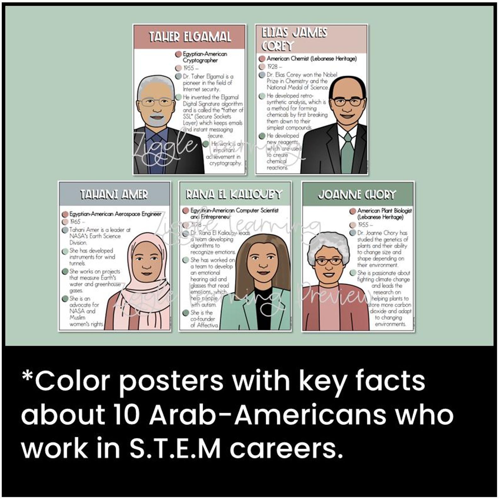 Arab Middle Eastern Heritage Month Scientists, Engineers ...
