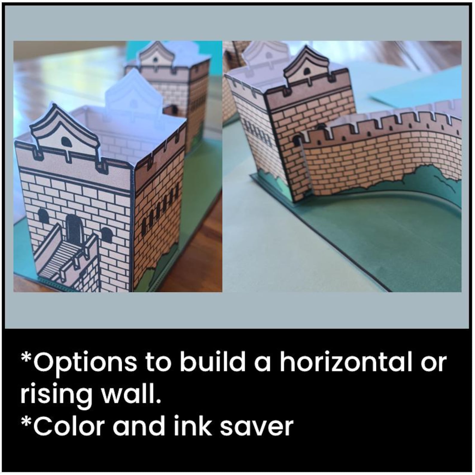 Ancient China Great Wall of China Craft 3D Model, Ancient Civilizations ...