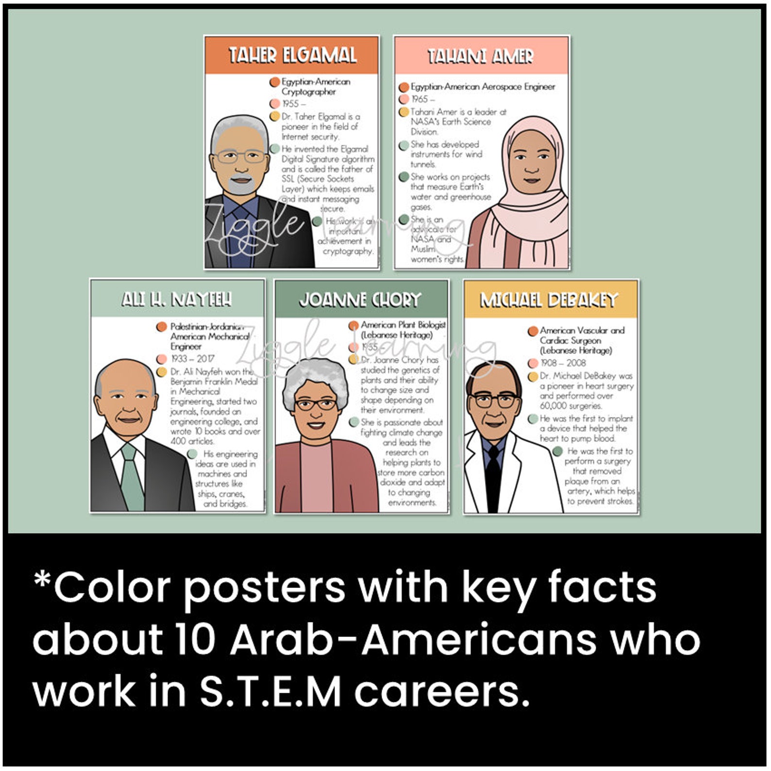 Arab Middle Eastern Heritage Month Scientists, Engineers ...