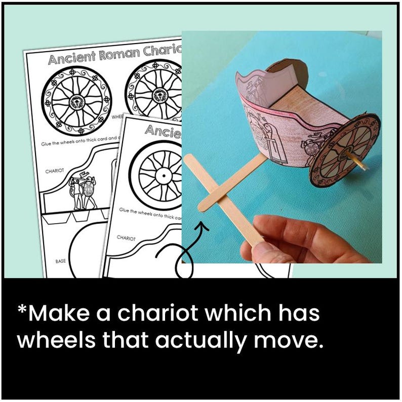 Printable Ancient Rome Hands-on Crafts Pack, Classroom Activity ...